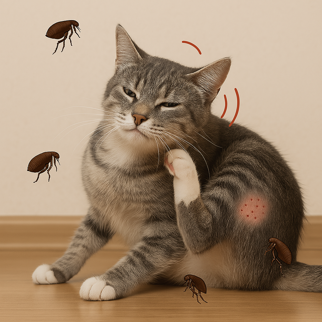 Vlooien bij Katten: Herkennen, Behandelen en Voorkomen van een Besmett